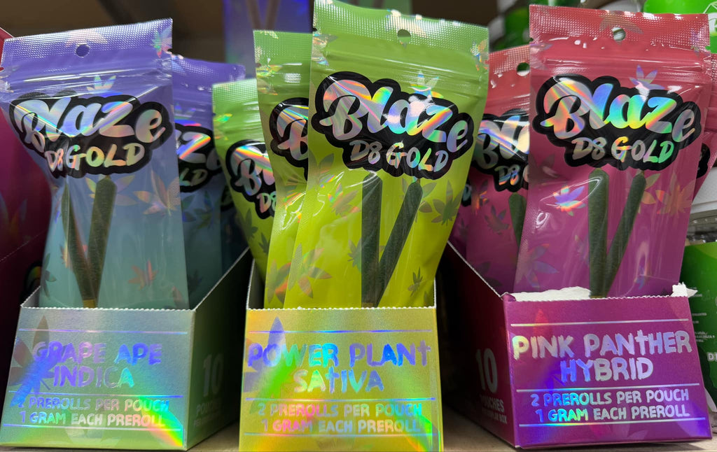 BLAZE DELTA 8 PRE-ROLLS | 2 PACK – EAZY WHOLESALE