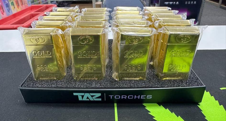 TAZ GOLD BAR TORCH | 20 CT – EAZY WHOLESALE