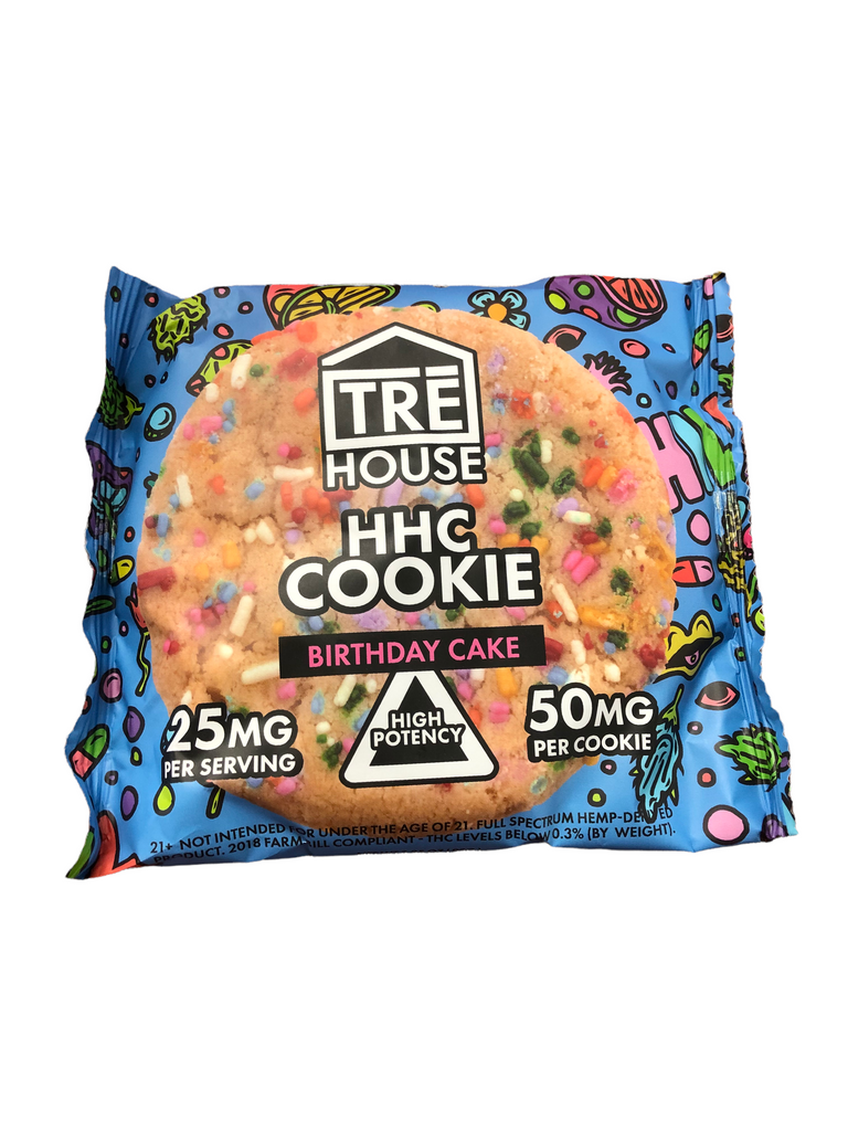 TRE- HOUSE | BIRTHDAY CAKE HHC COOKIE 50 MG – EAZY WHOLESALE